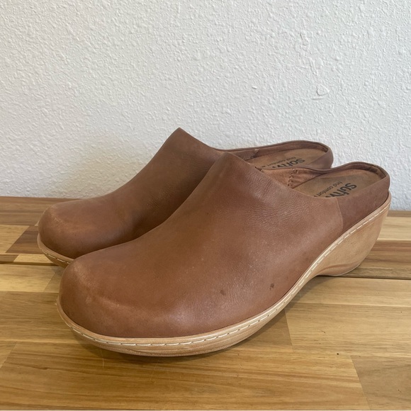 SoftWalk | Shoes | Softwalk Womens Madison Clogs Saddle Leather Size 2 ...